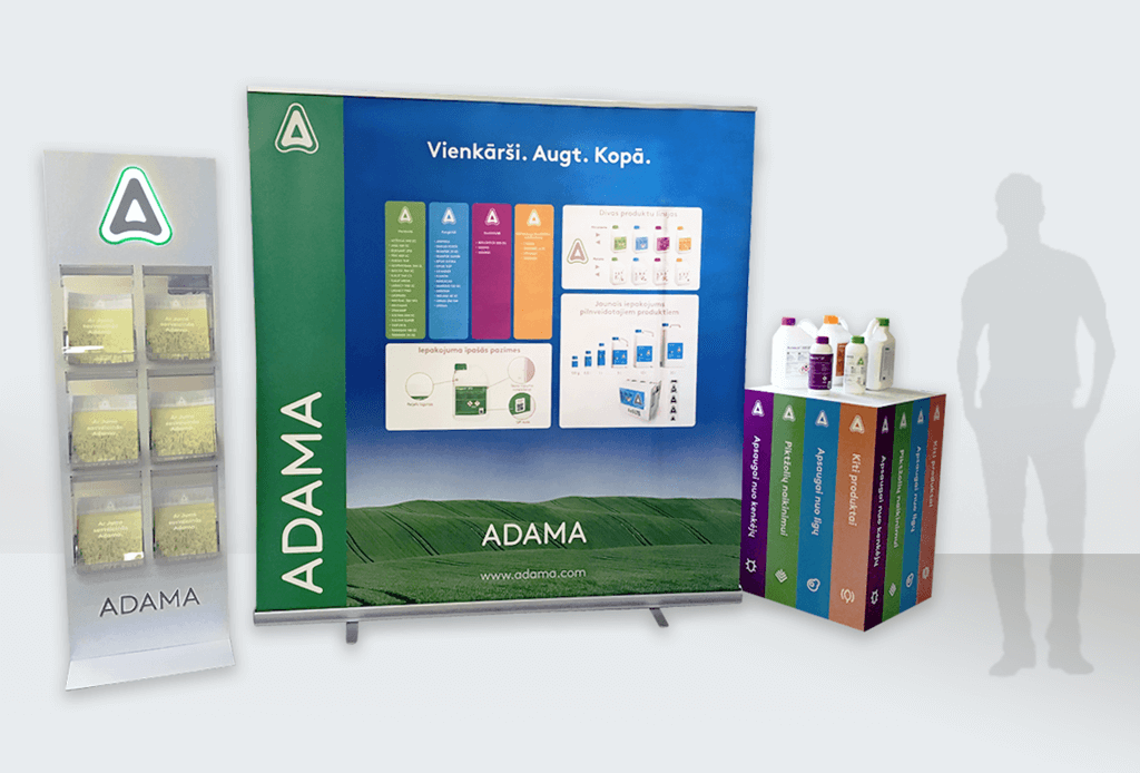 Reklaminiai, parodų stendai - Vizpro.lt