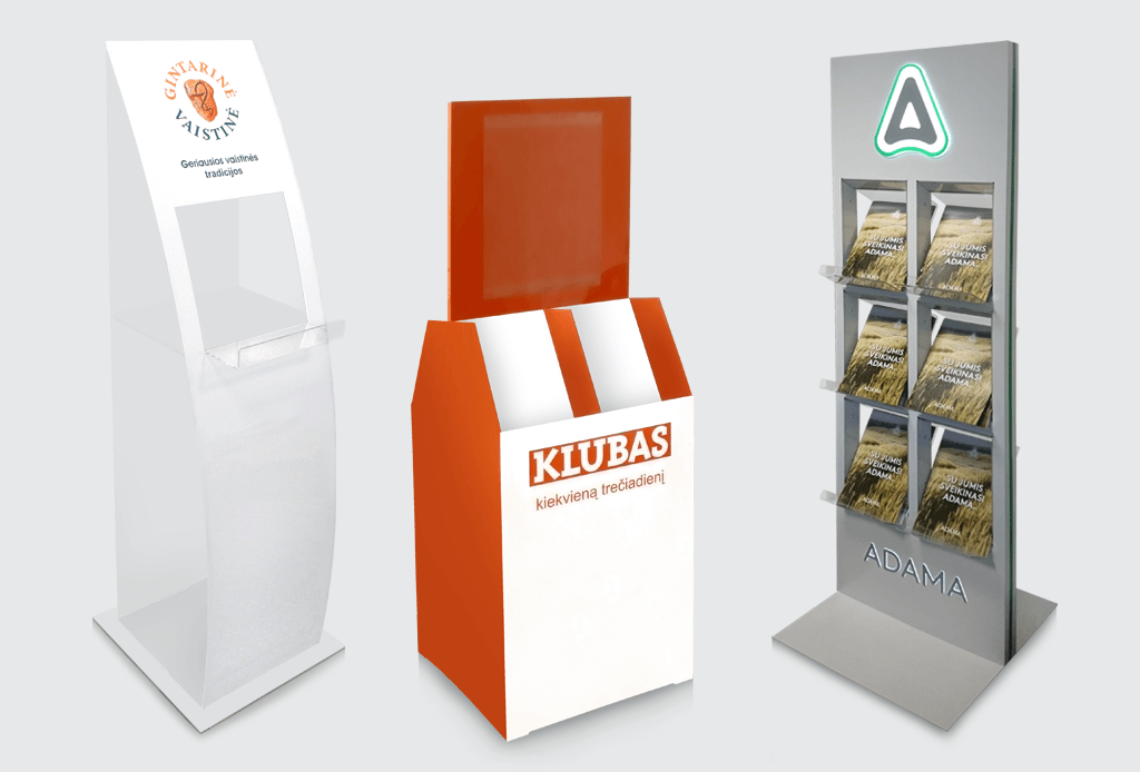 Reklaminiai, parodų stendai - Vizpro.lt